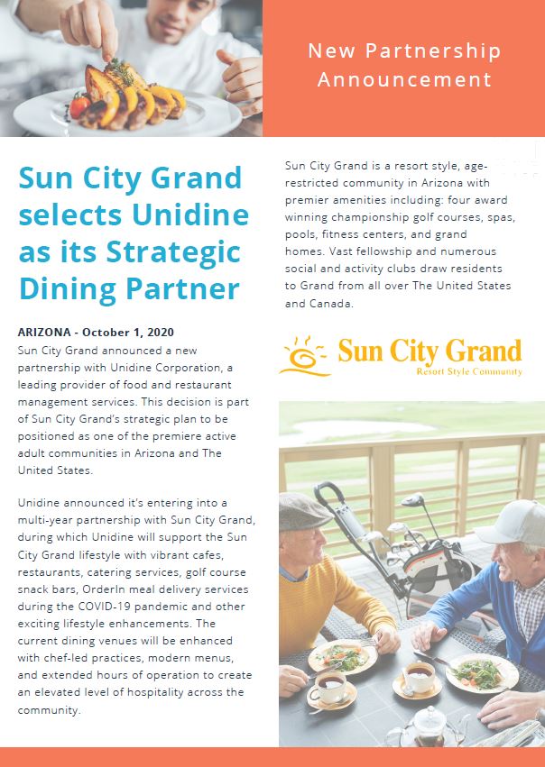 Fresh Perspective - Unidine